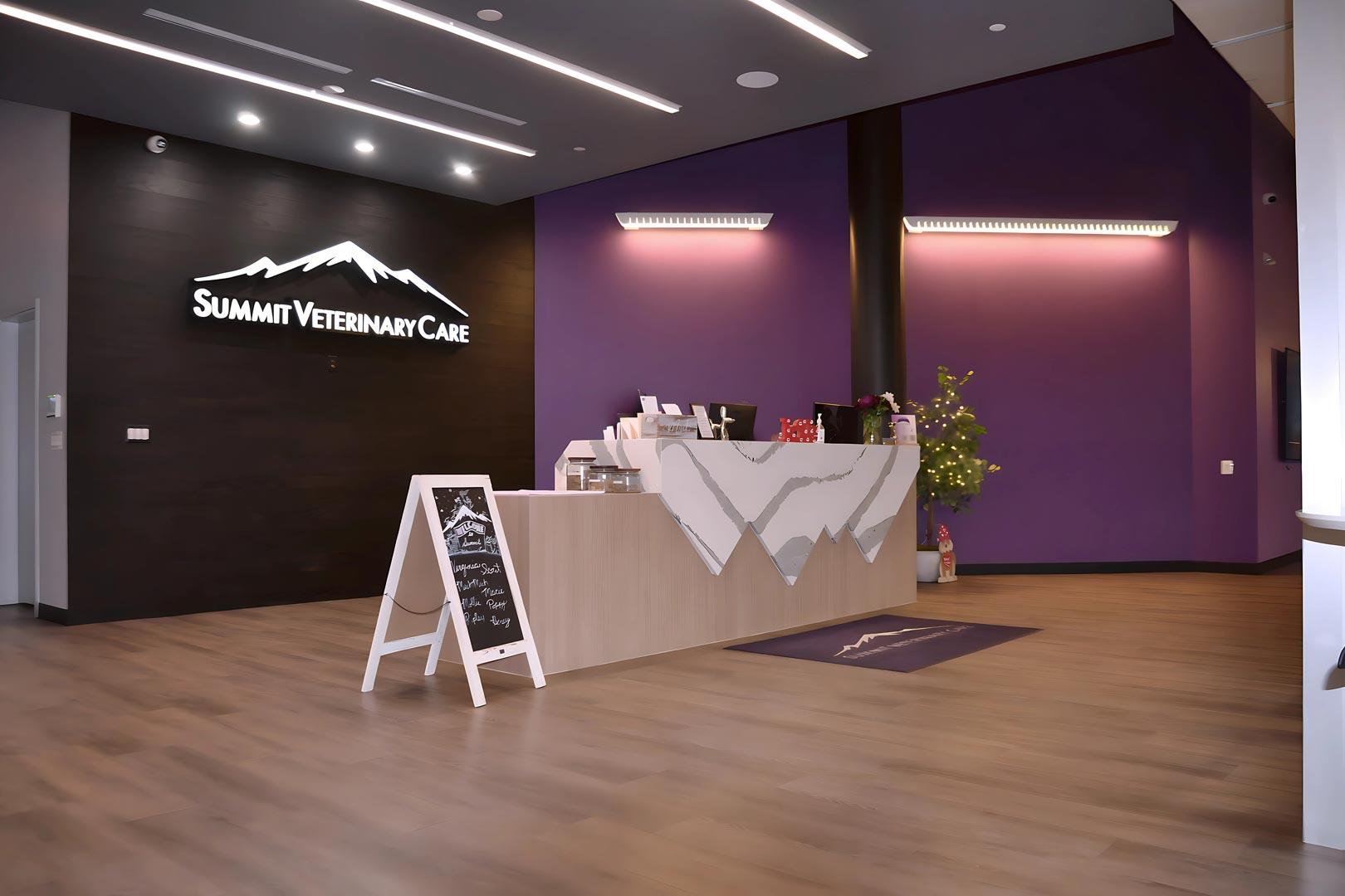 Summit veterinary care | Interior Design Portfolio